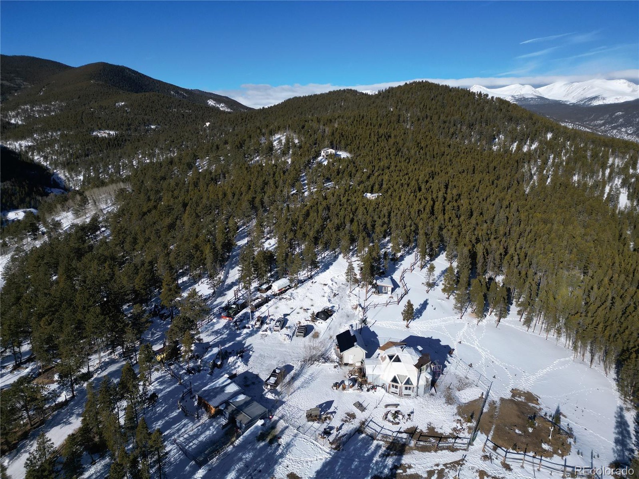 Treed Lot Close To Idaho Springs